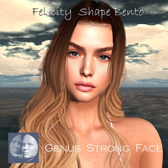 Second Life Marketplace - Felicity Shape Bento Genus Strong Face