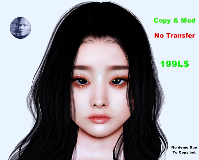 Second Life Marketplace - Jennie Shape *Genus Project baby face* 2019 ...