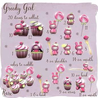 Second Life Marketplace - 3 * Greedy Girl * (On Head)