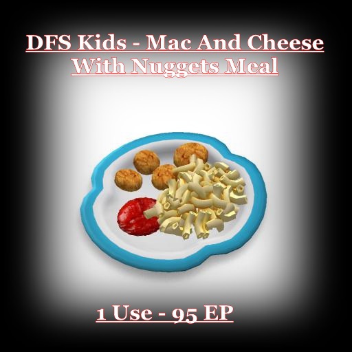 Second Life Marketplace - DFS TEXTURE - DFS Kids - Mac And Cheese With ...