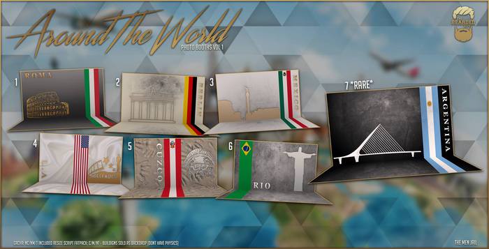 Second Life Marketplace - Roma - Around The World Booths - The Bearded Guy