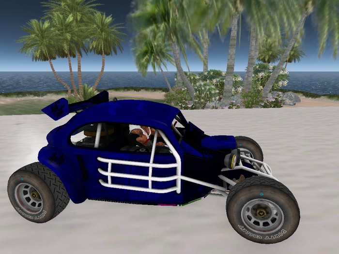 Second Life Marketplace - SouthSide Customs - Dune Buggy Blue
