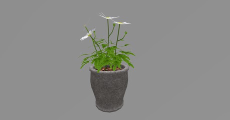 Second Life Marketplace - D&D Potted flowers
