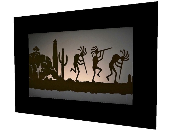 Second Life Marketplace - MESH FRAME WESTERN NATIVE AMERICAN ART HOME ...