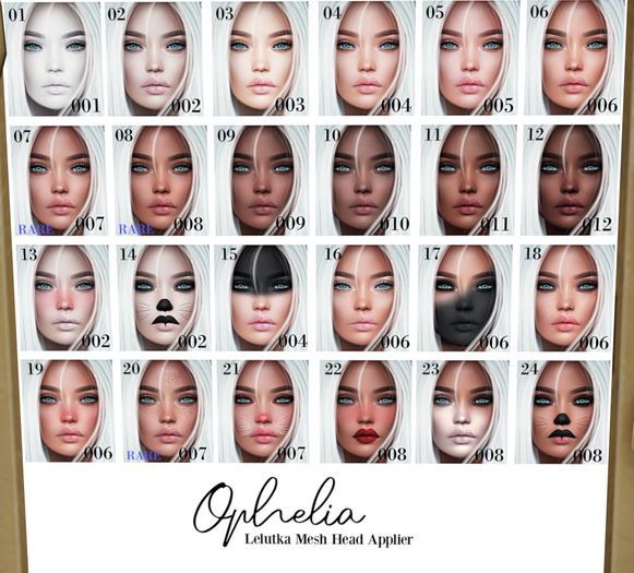 Second Life Marketplace - [Glam Affair] Ophelia Applier [ Lelutka ] 008 - 23