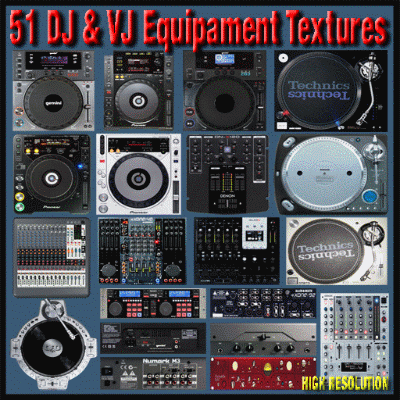 Second Life Marketplace - 51 DJ TEXTURES / INSTRUMENT TEXTURES ...