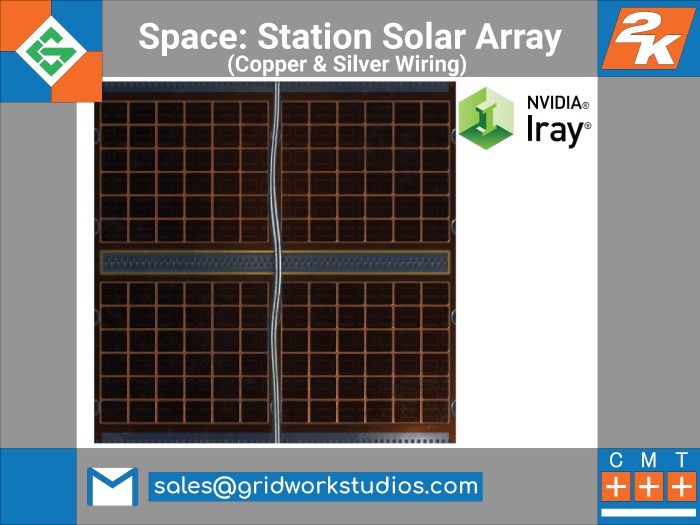 Second Life Marketplace - Space: Station Solar Array(Copper)