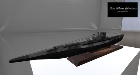 Second Life Marketplace - WW2 German Submarine / U-Boat mesh