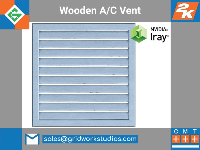 Second Life Marketplace - A/C Vent(Wood)