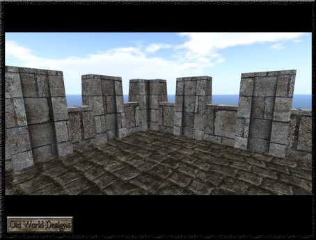 Second Life Marketplace - Old World Designs 17 Piece Mesh Castle ...