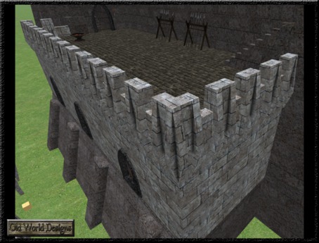 Second Life Marketplace - Old World Designs 17 Piece Mesh Castle ...