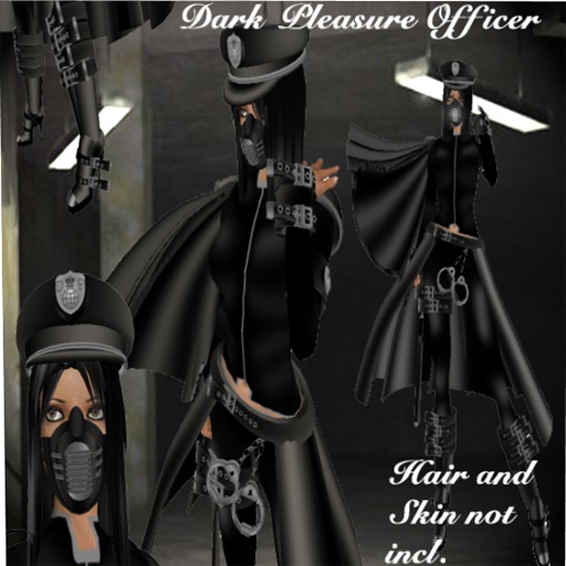Second Life Marketplace - Dark Pleasure Female Officer Uniform