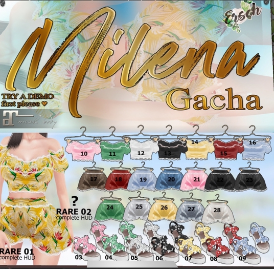 Second Life Marketplace - 22. ERSCH - Liking Gacha -LARA- Purse Golden