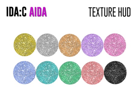 Second Life Marketplace - [IDA:C] AIDA Glitter Dress - Tonight you rule ...