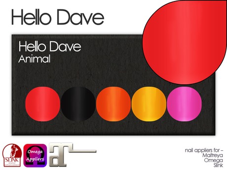 Second Life Marketplace - Hello Dave - Nail Appliers - Animal