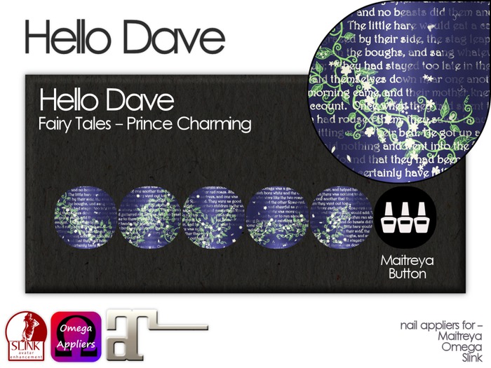 Second Life Marketplace - Hello Dave - Nail Appliers - Fairy Tales ...