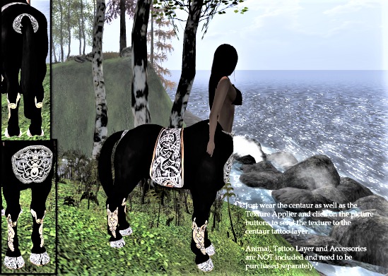 Second Life Marketplace - Valkyrie Designed Silver Viking TATTOO ...