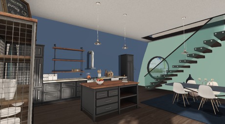 Second Life Marketplace - .:meshed:.LH-Barnacle Houseboat Pro Wall ...