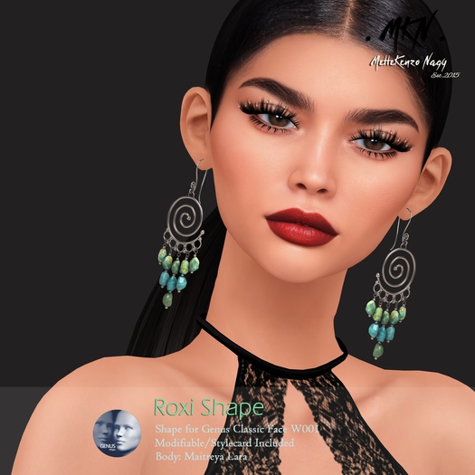 Second Life Marketplace - . MKN . Roxi Shape(Genus Classic Face W001 ...