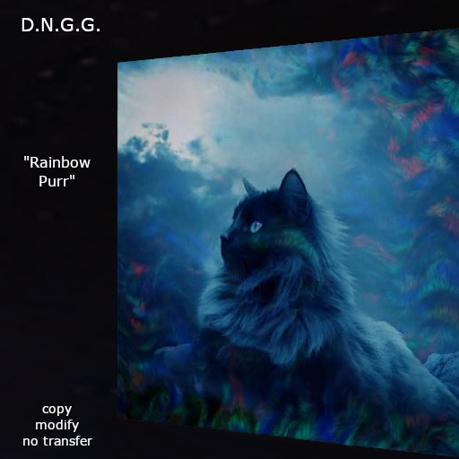 Second Life Marketplace - DNGG: Rainbow Purr Art