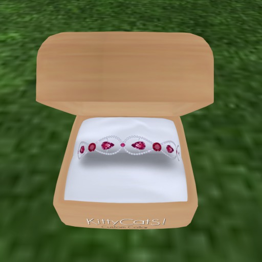 Second Life Marketplace - Ruby Diamond Kitty Collar (179) - Cateau de ...
