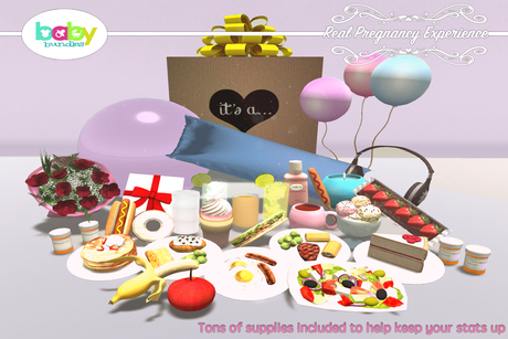 Second Life Marketplace - BabyBundles Real Pregnancy Experience Tummy ...