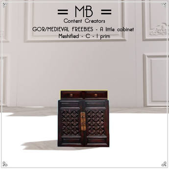 Second Life Marketplace - = MB = BOX GOR/MEDIEVAL FREEBIES - A little ...