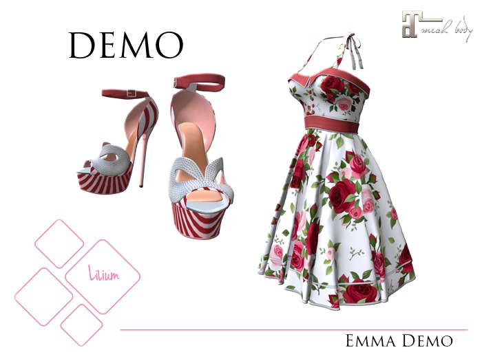 Second Life Marketplace - Lilium - Emma Demo Outfit Maitreya