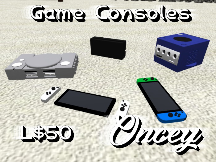 Second Life Marketplace - [OtM] - Game Consoles