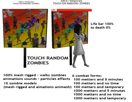 Second Life Marketplace - Target Animesh zombies