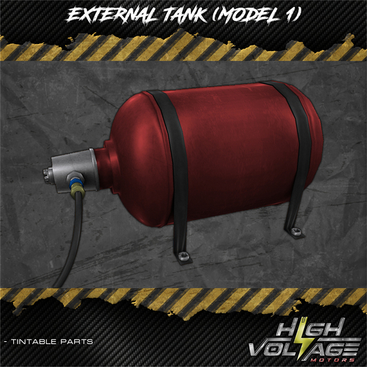 Second Life Marketplace - High Voltage Motors - External Tank (Model 1)