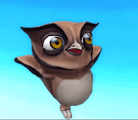 Second Life Marketplace - Full Perm Cutest Animated Running Owl Mesh