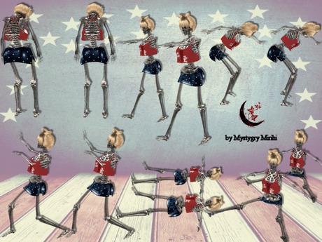 Second Life Marketplace - DEMO The Twins Skeleton woman avatar ...