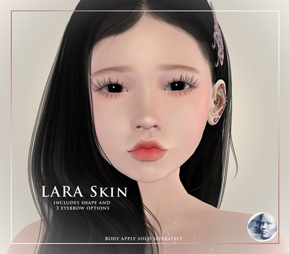 Second Life Marketplace - .::CUTIS::. - SKIN LARA - SUGAR TONE - GENUS
