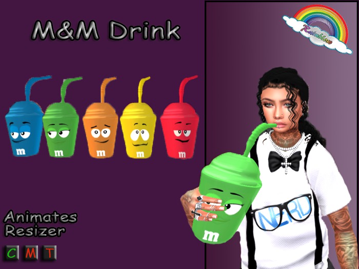 Second Life Marketplace - ((RBS)) M&M Drink
