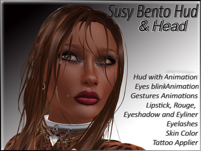 Second Life Marketplace - WOMAN-MESH BENTO-HEAD SUSY