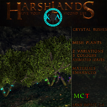 Second Life Marketplace - [HL] Crystal Bushes