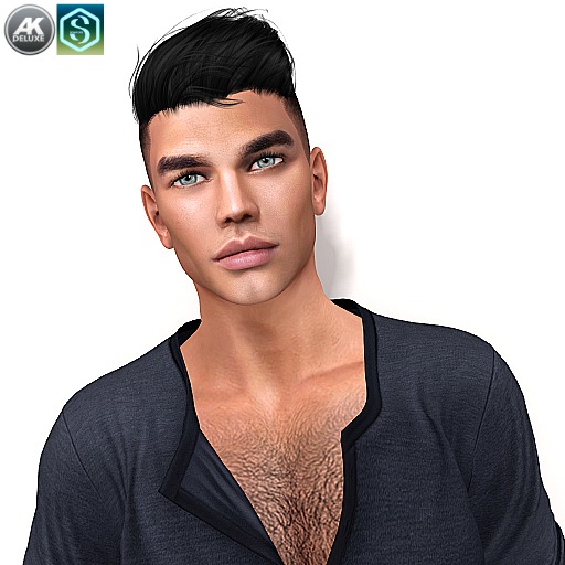Second Life Marketplace - Shape /[AK Deluxe Men] - Clay Bento Head ...