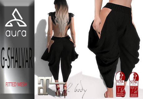 Second Life Marketplace - 75%OFF* G-SHALVAR /by AURA DESIGN