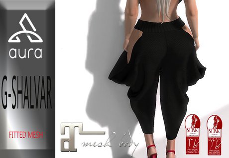 Second Life Marketplace - 75%OFF* G-SHALVAR /by AURA DESIGN