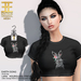 Second Life Marketplace - Entice - Earth Song Top - BlackBunny