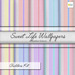 Second Life Marketplace - Sweet Life Wallpapers 10 Seamless Textures NM
