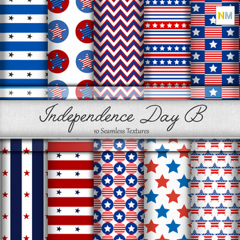 Second Life Marketplace - Independence Day B 10 Seamless 4th of July ...
