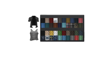 Second Life Marketplace - :IN DESIGN:Men's Shirt & Tank HUD Controlled!: