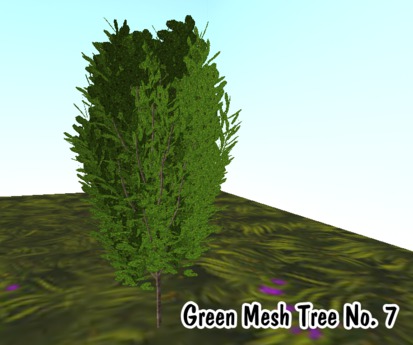 Second Life Marketplace - ::.EE.:: Green mesh tree 7