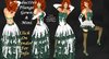 Second Life Marketplace - TNC Seductive Plunge Gown - White-Emerald