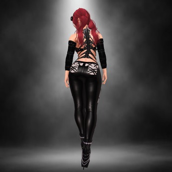 Second Life Marketplace - Kemono Island - Spinal Goth Outfit