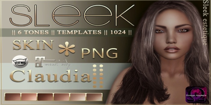 Second Life Marketplace - Claudia catwa maitreya skin templates full perm