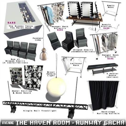 Second Life Marketplace - 9.: vive nine :. Model Casting & Mood Board