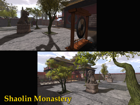 Second Life Marketplace - Shaolin Monastery with Temple and Landscape *PROMO PRICE*